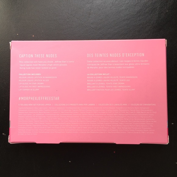 Morphe | Makeup | Morphe X Jeffre Star Iconic Nude Mini Lip Set | Poshmark